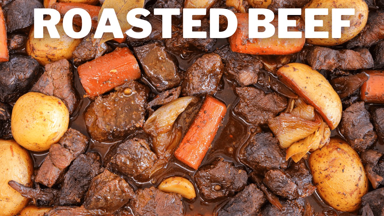 How to Make Juicy, Tender Roasted Beef Chunks at Home