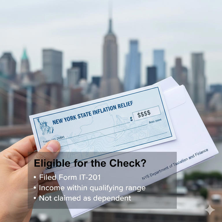 $400 inflation refund: New York starts issuing checks — Check ...