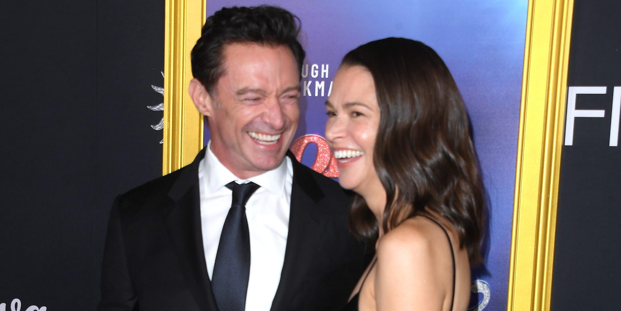 Hugh Jackman and Sutton Foster Are So Smitten as They Make Their Red ...