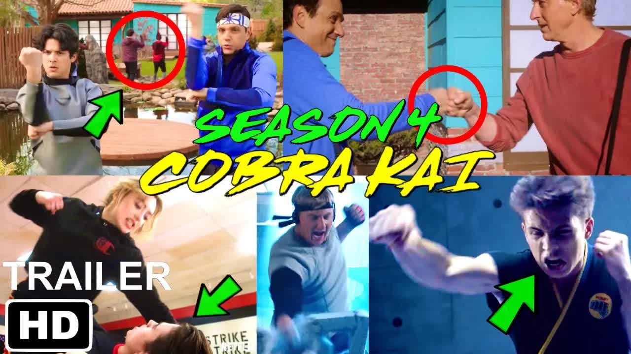 Cobra Kai season 4 trailer full breakdown - all hidden clues + Easter ...