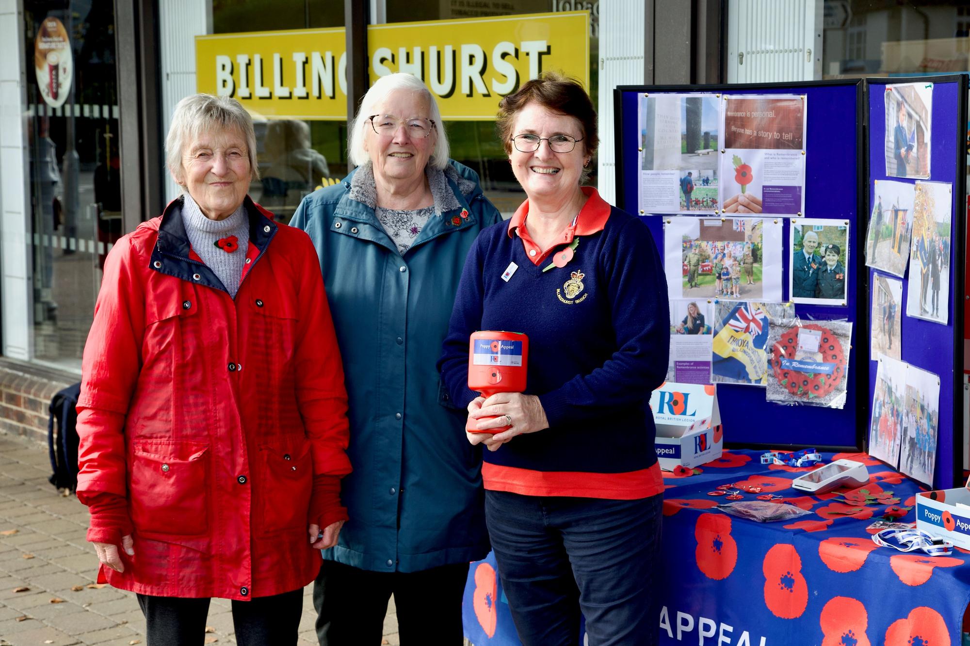 Billingshurst supports the Poppy Appeal