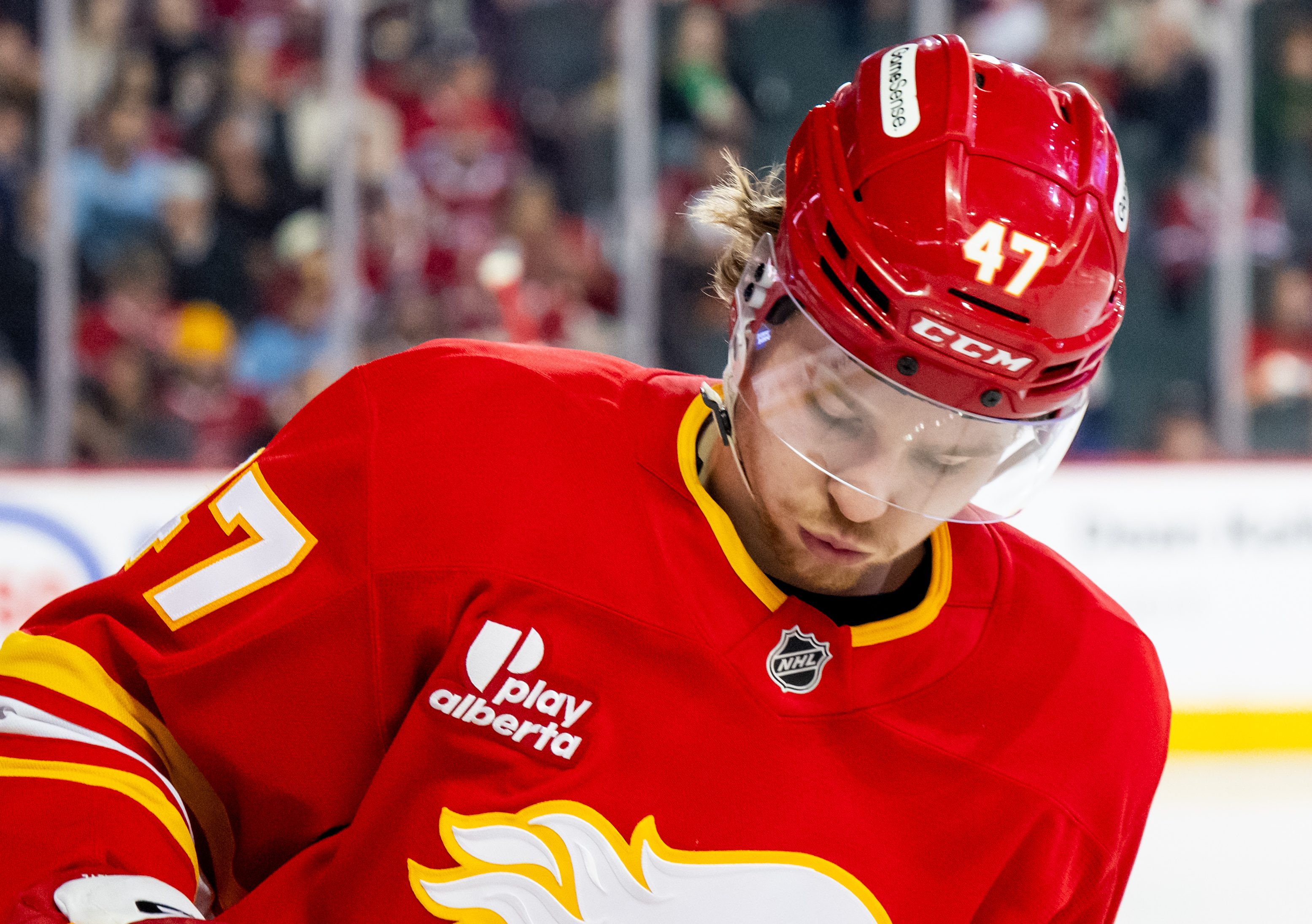 Connor Zary’s Honest Take After Flames Roll Past Rangers