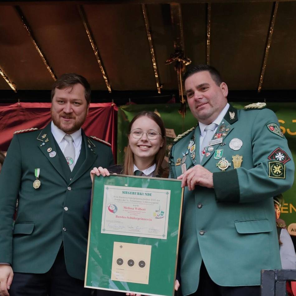 Melissa Wilbert aus Xanten ist neue Bundesschülerprinzessin