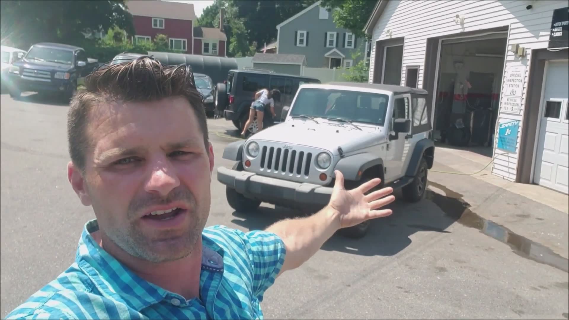 Jeep Wrangler build and flip project from auction