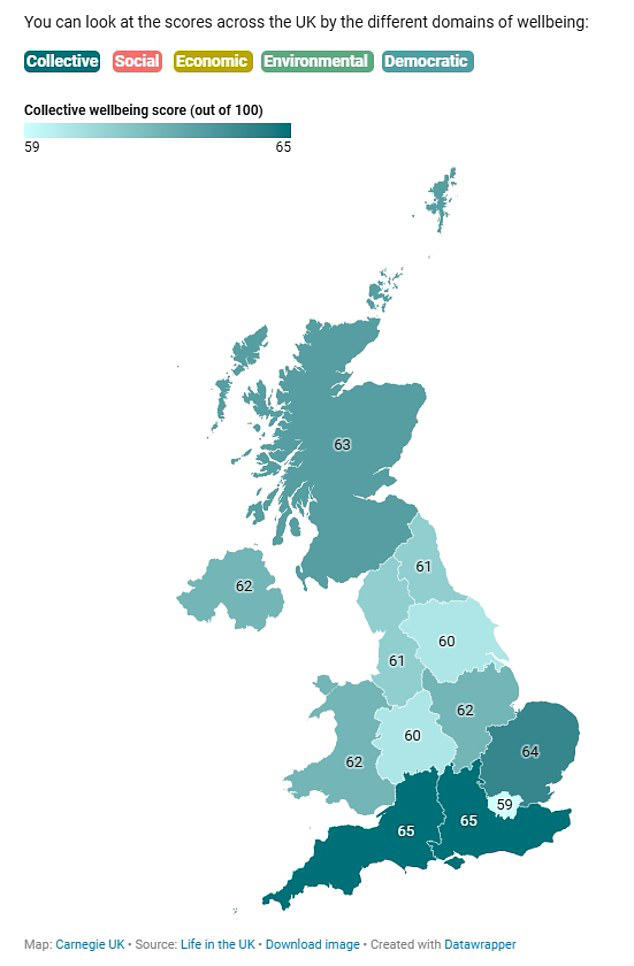 Average Brit has seen 'no meaningful improvement in their life' since ...