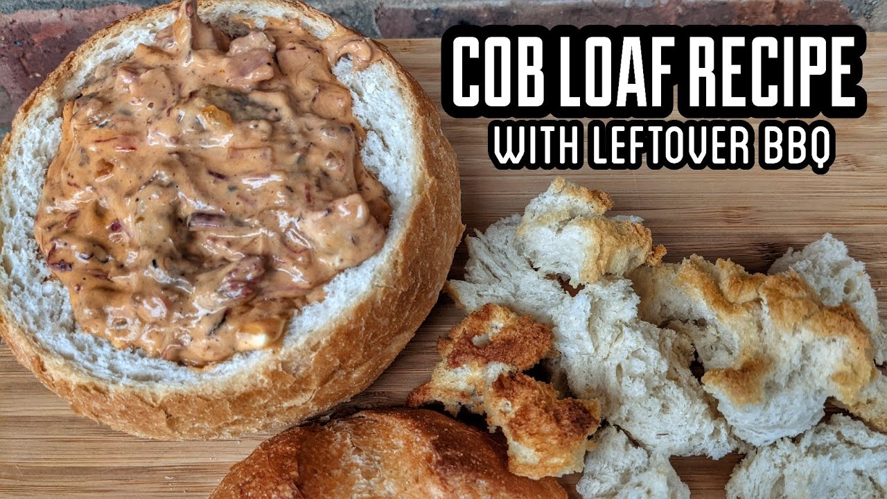 Pulled beef pizza cob loaf recipe