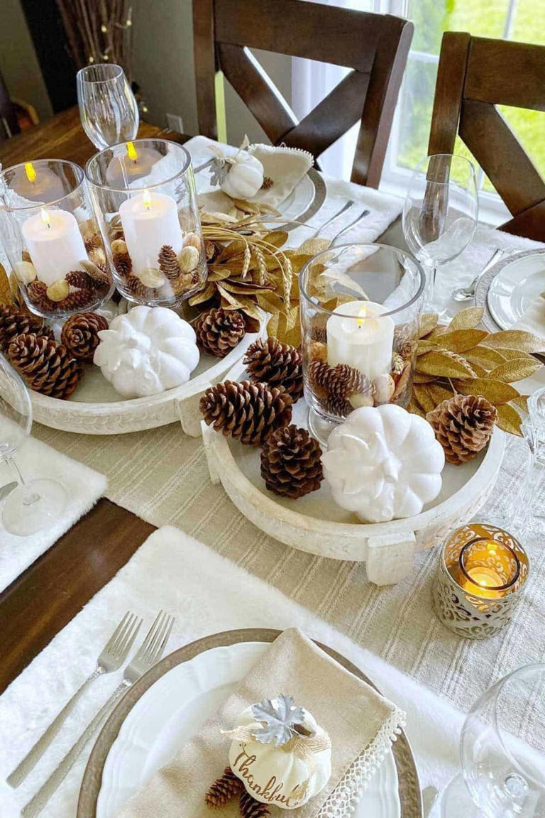 40 Gorgeous Thanksgiving Table Decor Ideas for Every Style