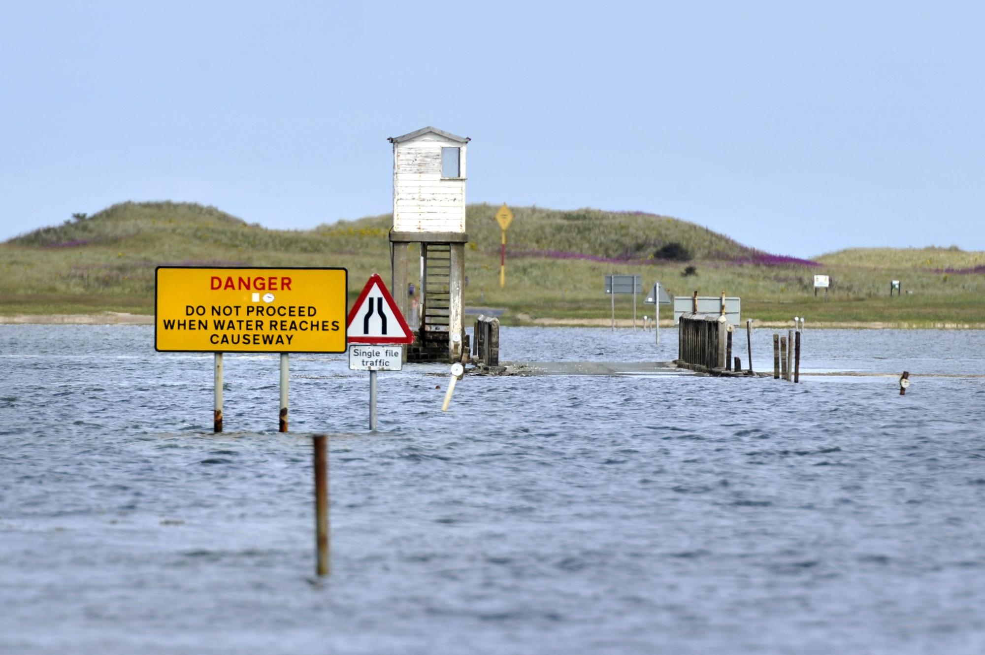 RNLI urges visitors to stay safe on Holy Island's tidal causeway