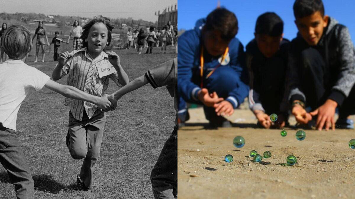 Childhood games that have virtually disappeared