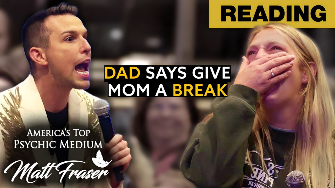 Psychic reading proves dad is still watching over her