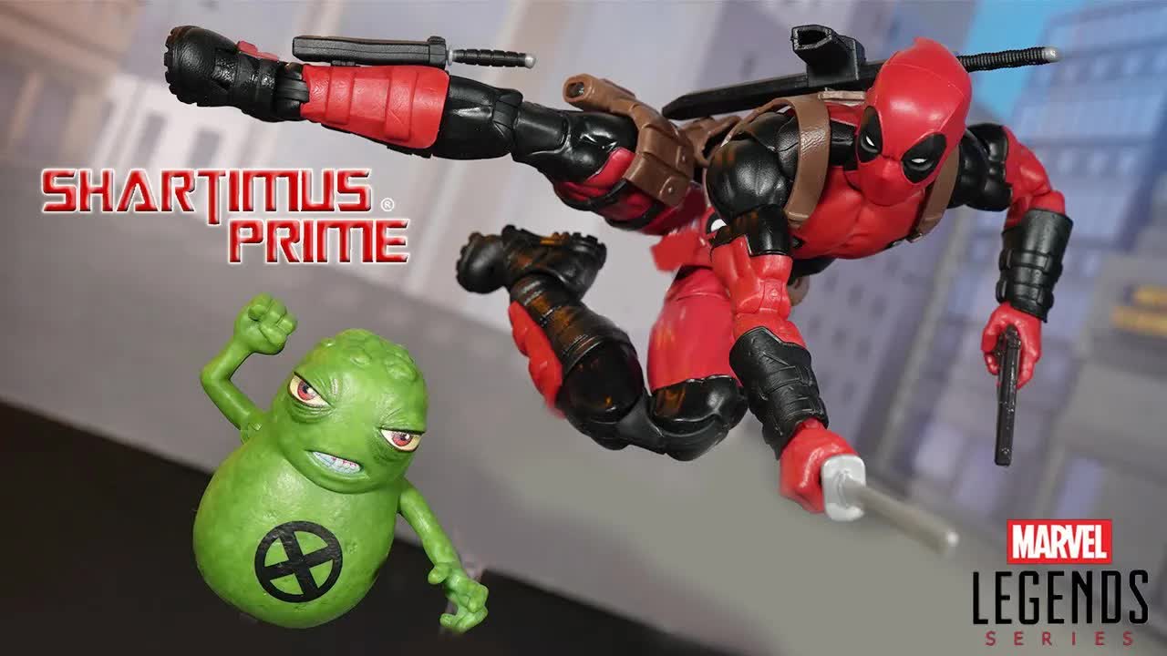Marvel Legends Maximum Deadpool series Hasbro comic action figure review
