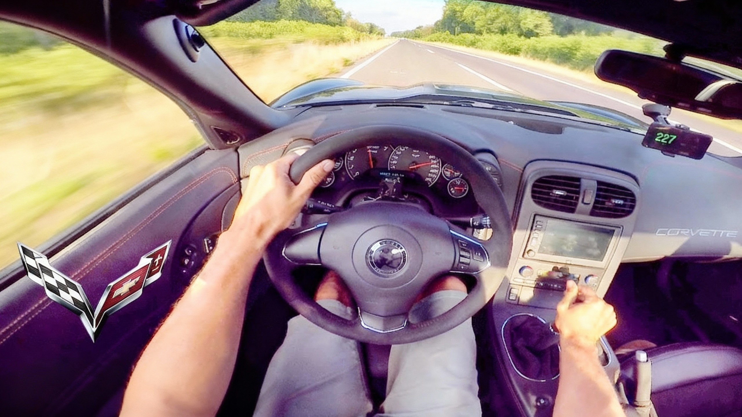 Corvette ZR1 Supercharged V8 | 300KM/H POV Thrill Ride
