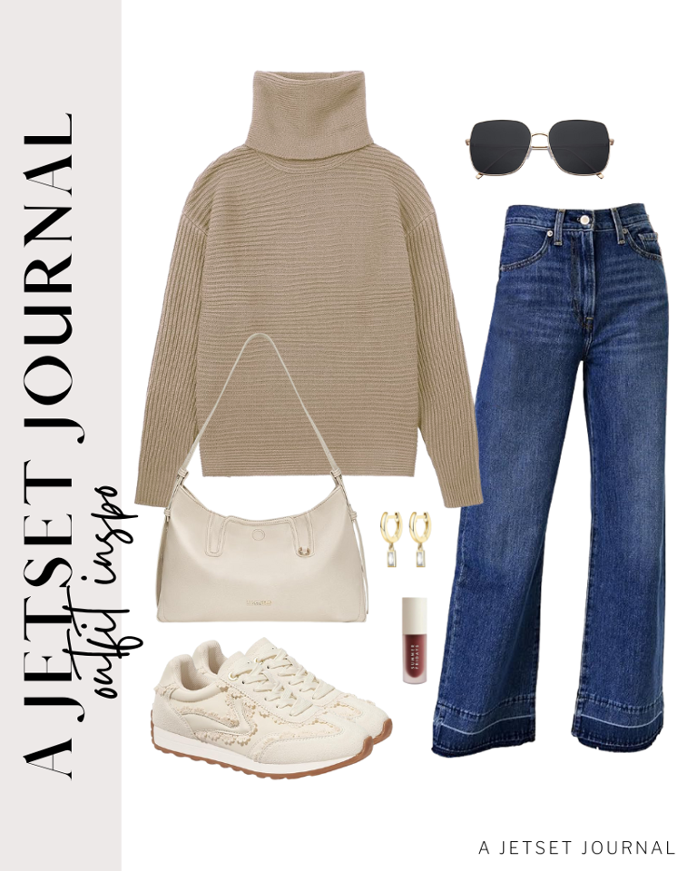 How to look chic with trendy turtlenecks and jeans