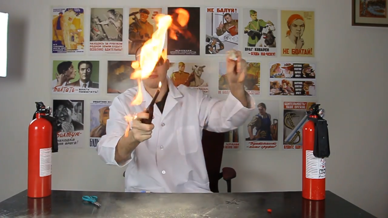 Awesome Dragon Breath Experiment!