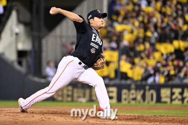 한화 최고 고민은 필승조, 김서현·정우주 보직 어떻게 되나?…김경문 감독 "오늘 보게 될 것" [MD대전 KS3]