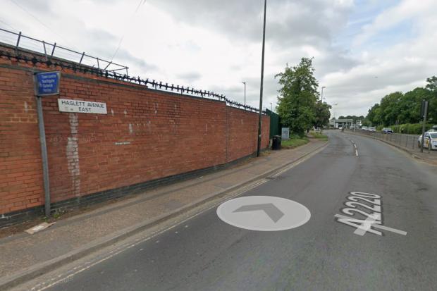 Passenger suffers facial injuries after being 'hit by car'