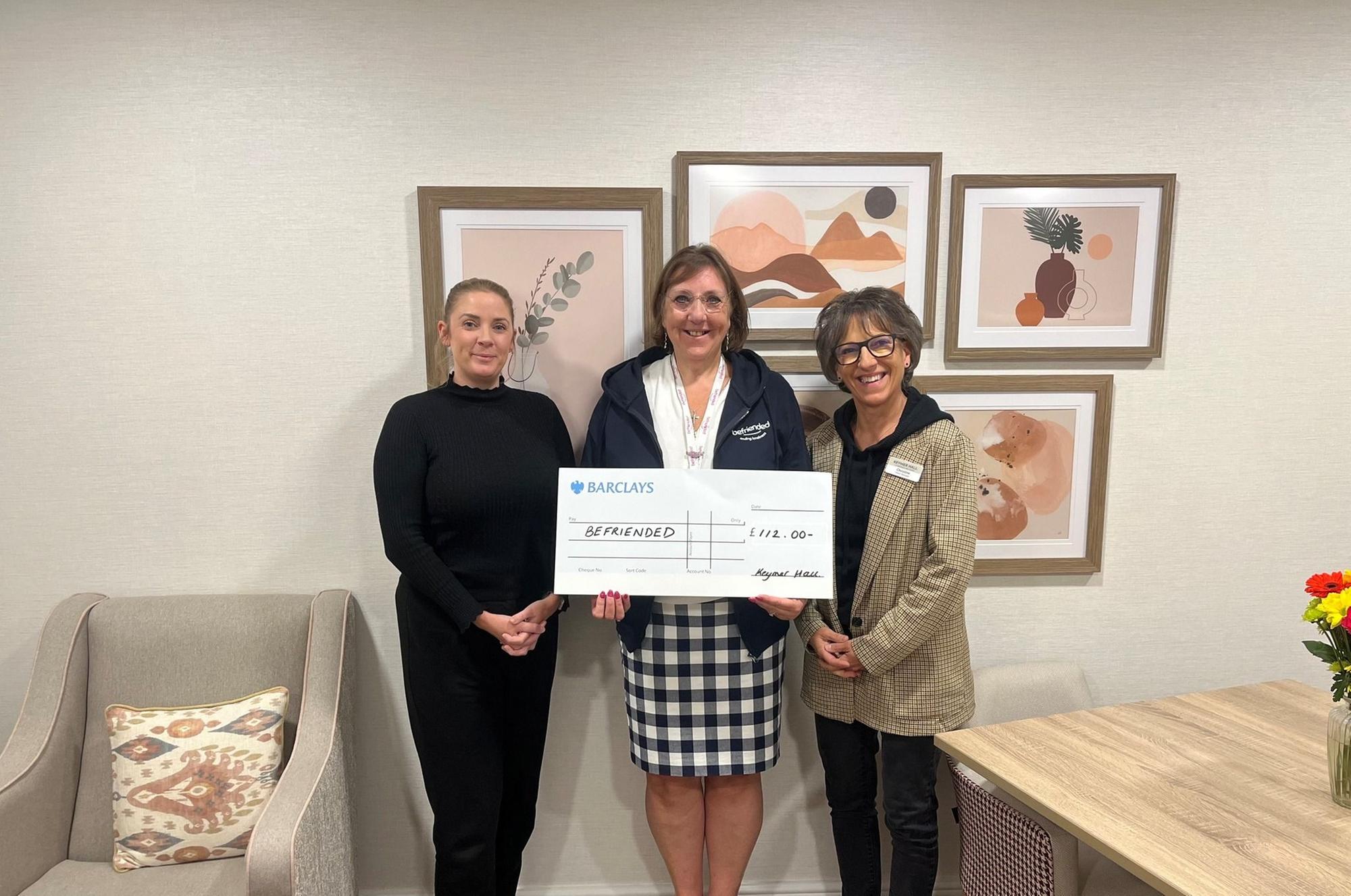 Keymer Hall joins forces with Befriended to help end loneliness in Mid ...