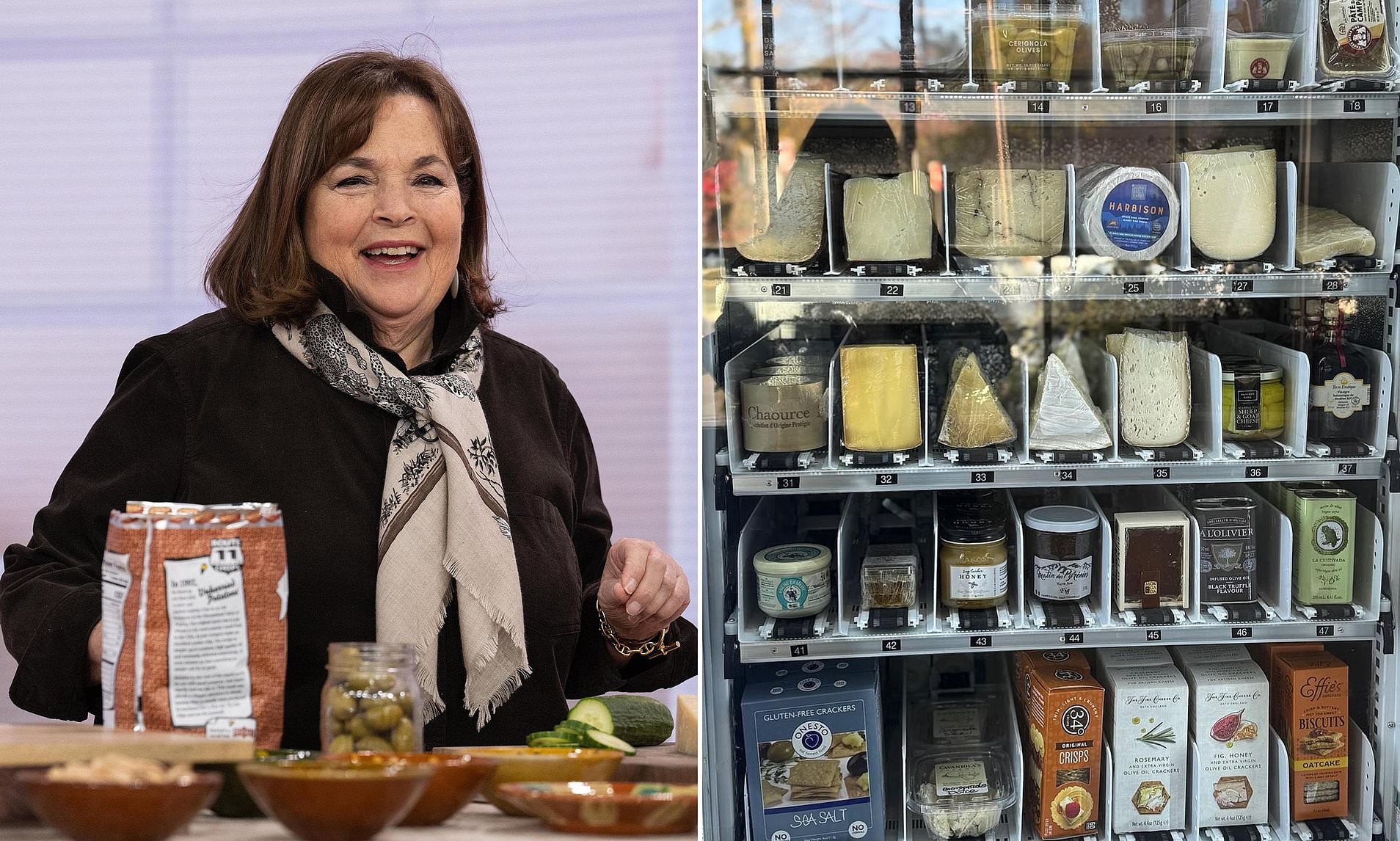 Ina Garten brutally roasted over not knowing what vending machines are called