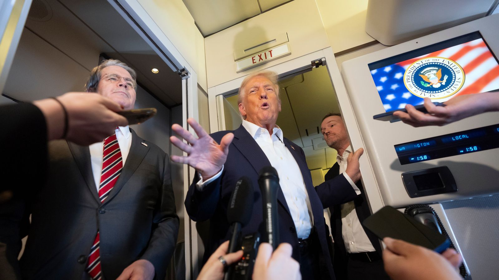 'It's too cute': Trump on running for vice president