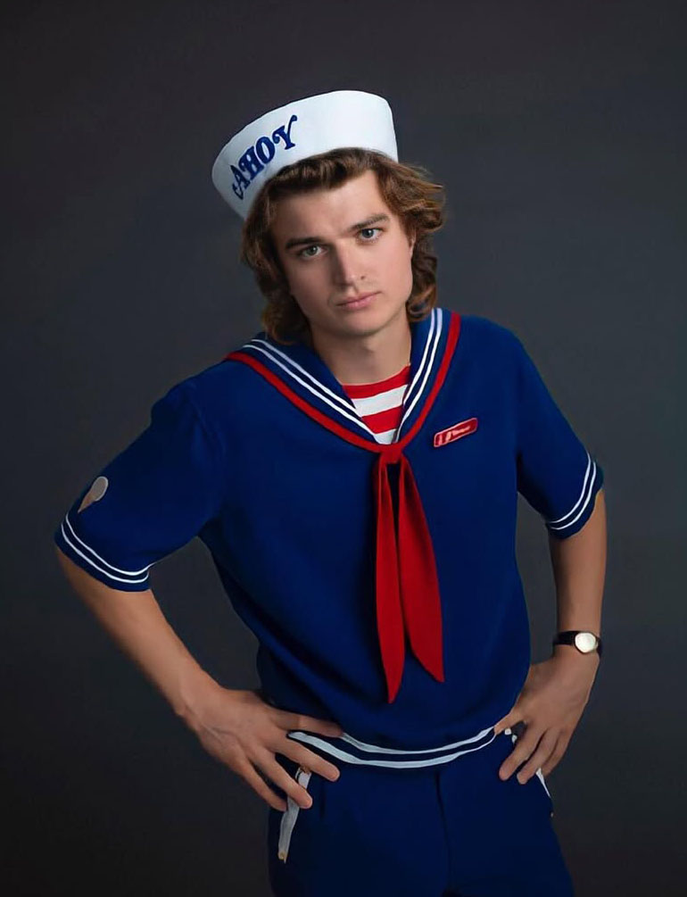 Joe Keery dresses as beloved ‘Stranger Things’ character to officiate ...