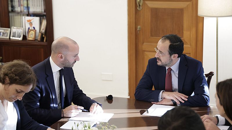 Κύπρος: Ο Πρόεδρος Χριστοδουλίδης συναντήθηκε με τον Υφυπουργό ...