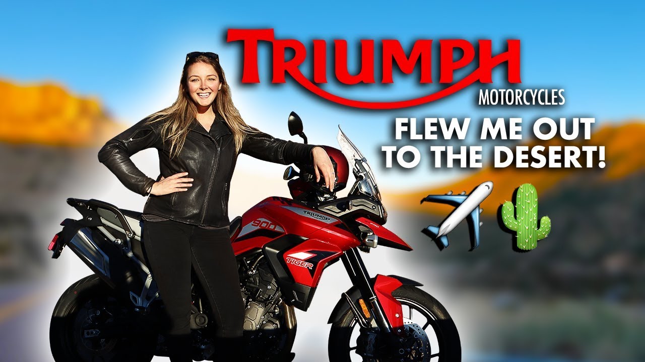 Triumph motorcycles took me to Arizona!