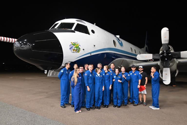 What it was like to fly into Hurricane Melissa’s eye