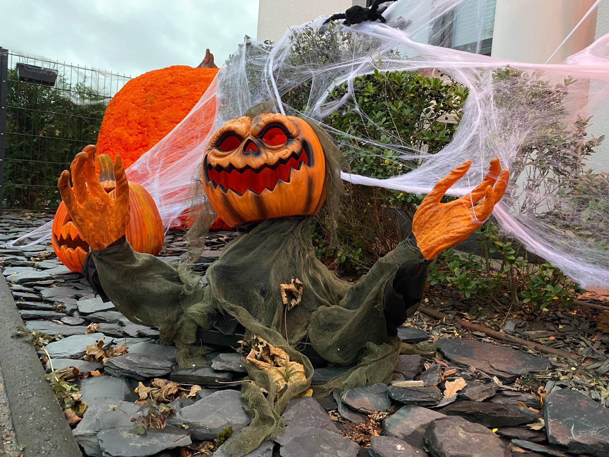 Foto-Aktion: Welches Haus in Brandenburg hat die beste Halloween-Deko?