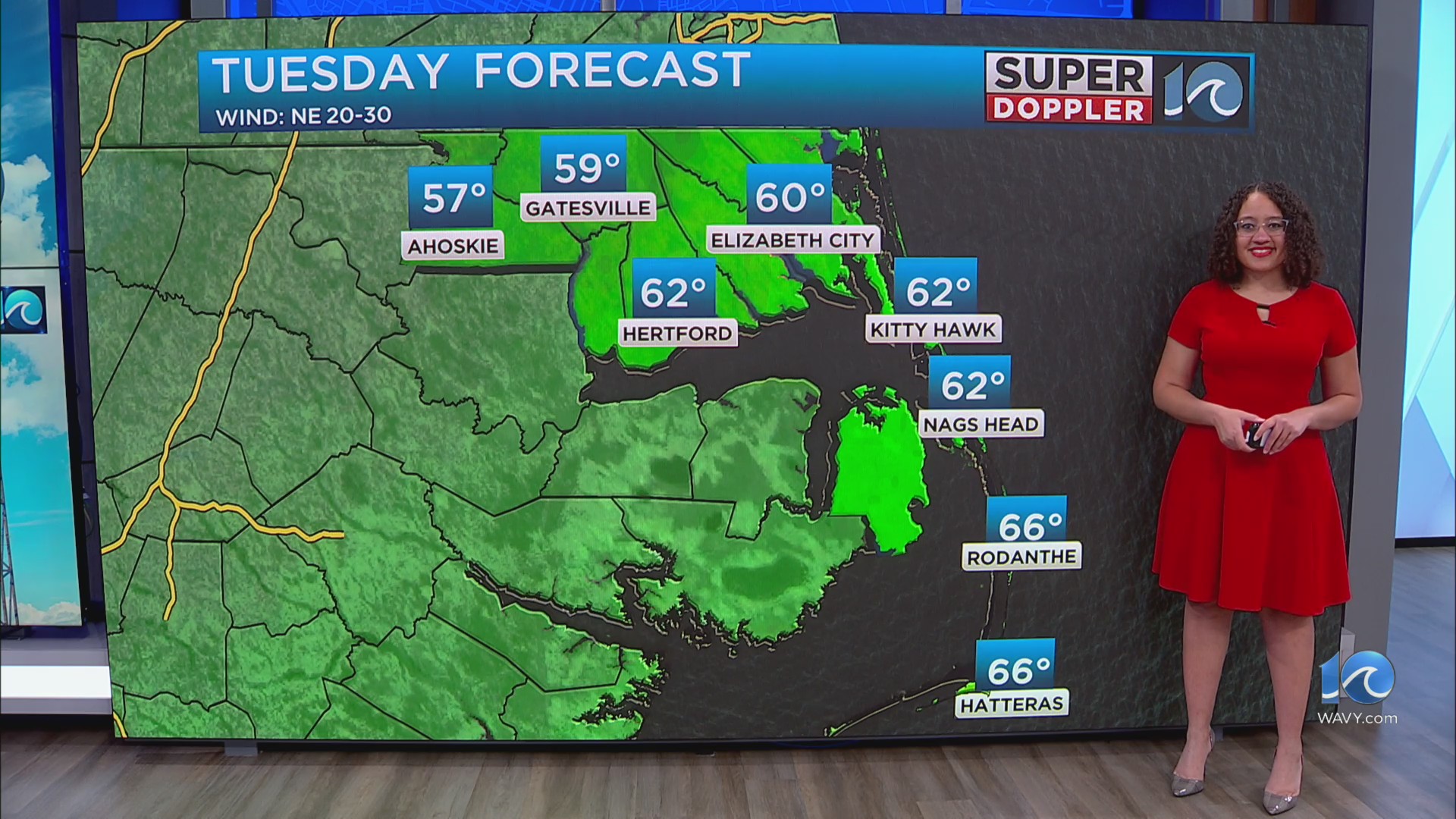 NE North Carolina Weather Forecast | Oct. 27, 2025