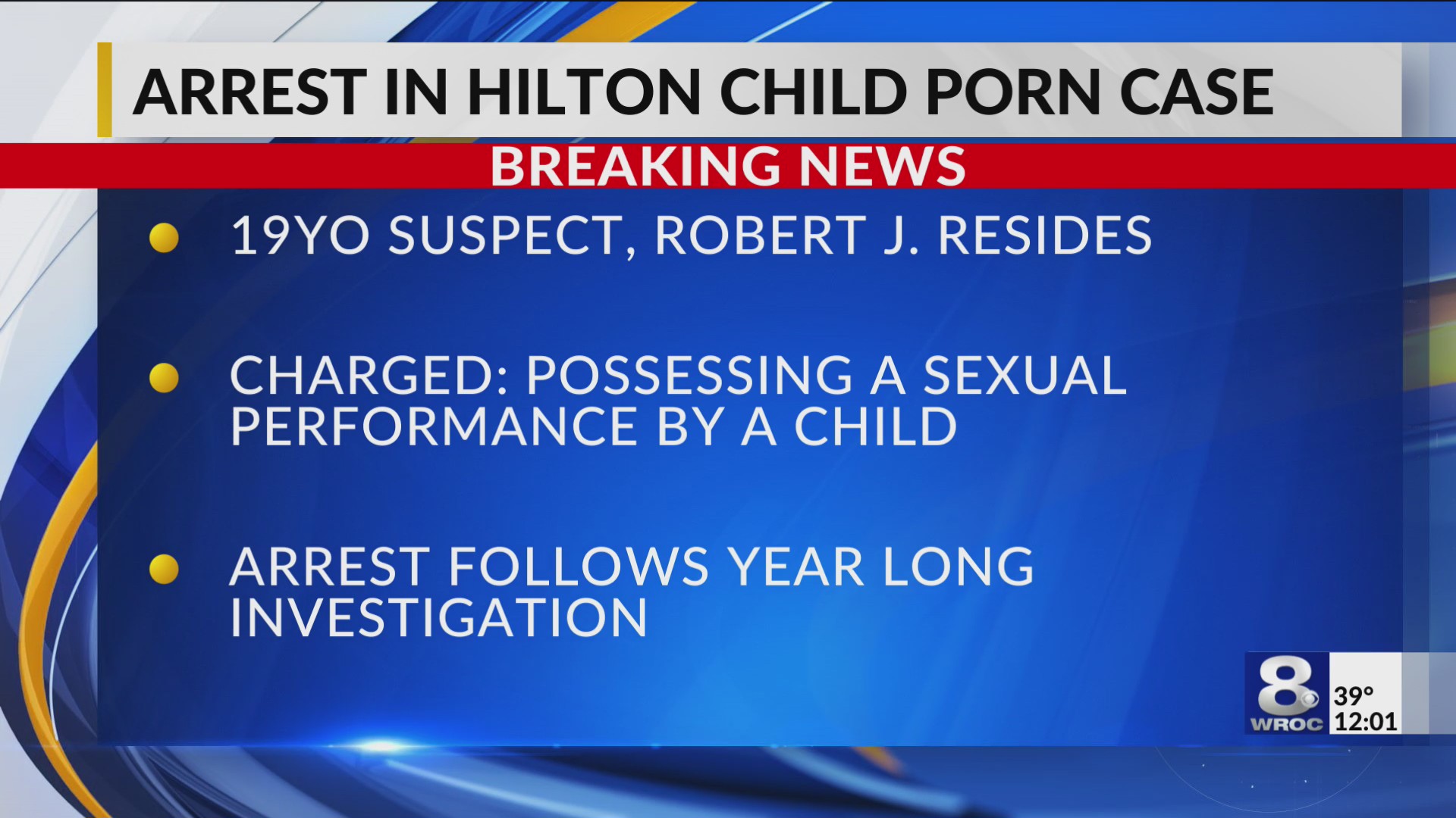 NYSP: Hilton man charged in child sexual abuse material investigation