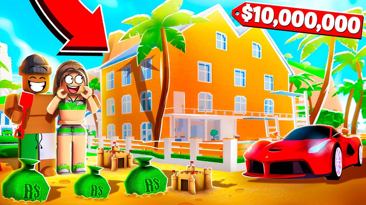How super beach house tycoons scale in Roblox