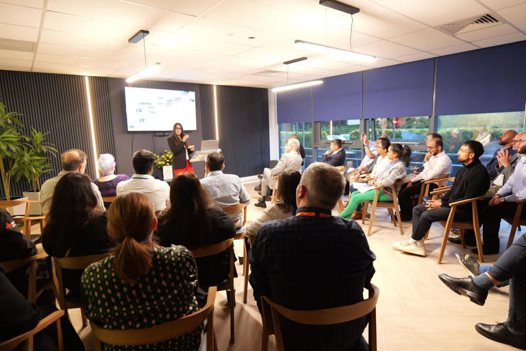 Networking event inspiring business boom