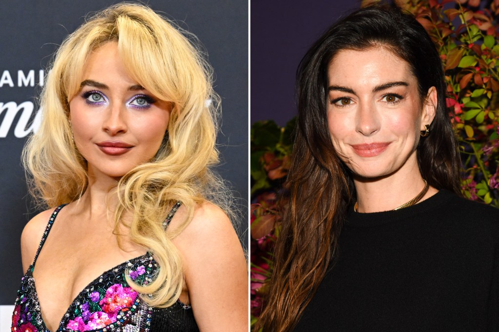 Sabrina Carpenter Arrests Anne Hathaway at NYC Show ‘for Being the Most ...