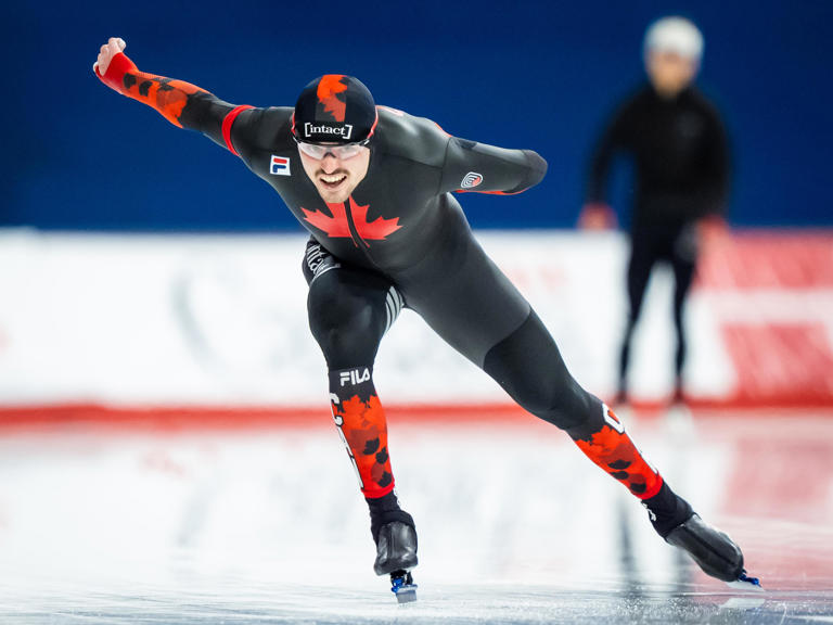 Un patineur de vitesse de Gatineau aux Jeux olympiques de Milan-Cortina