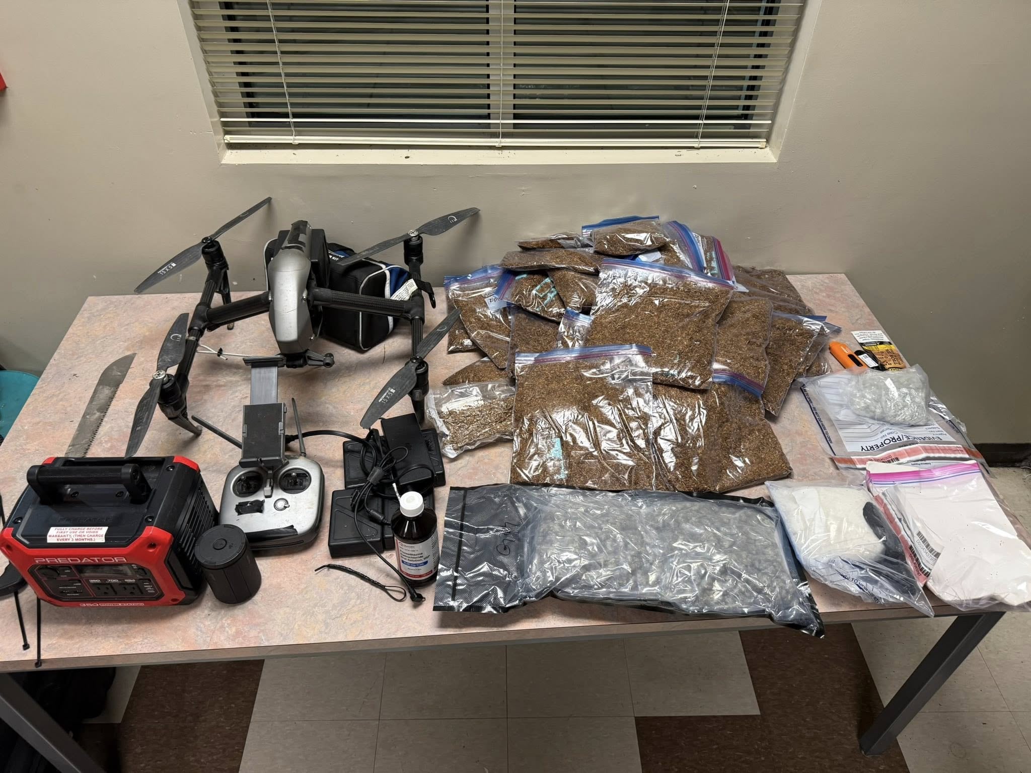 Drone-based prison contraband operation stopped by Johnson County ...