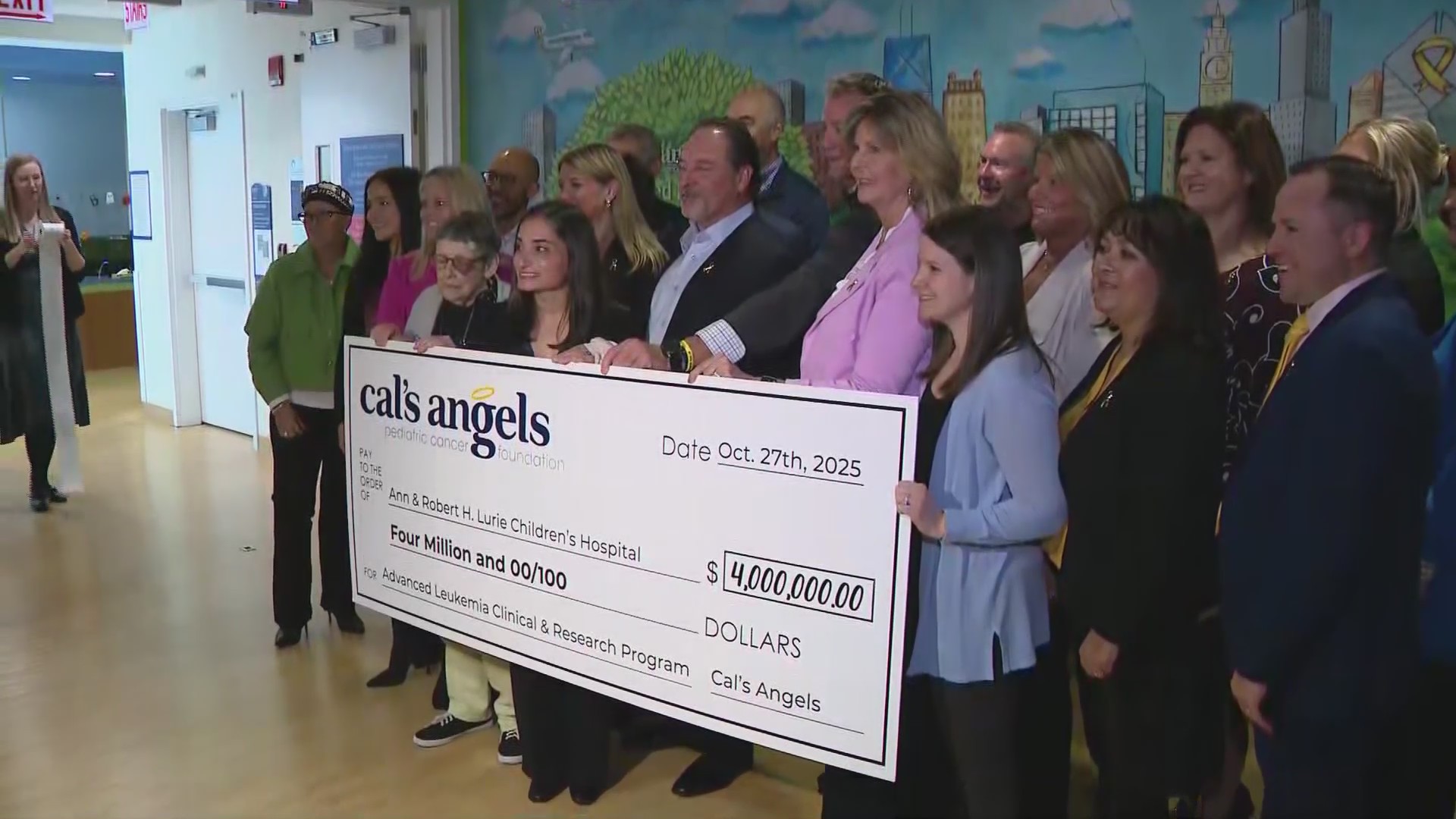 Cal's Angels donates $4M to establish new leukemia center at Lurie ...