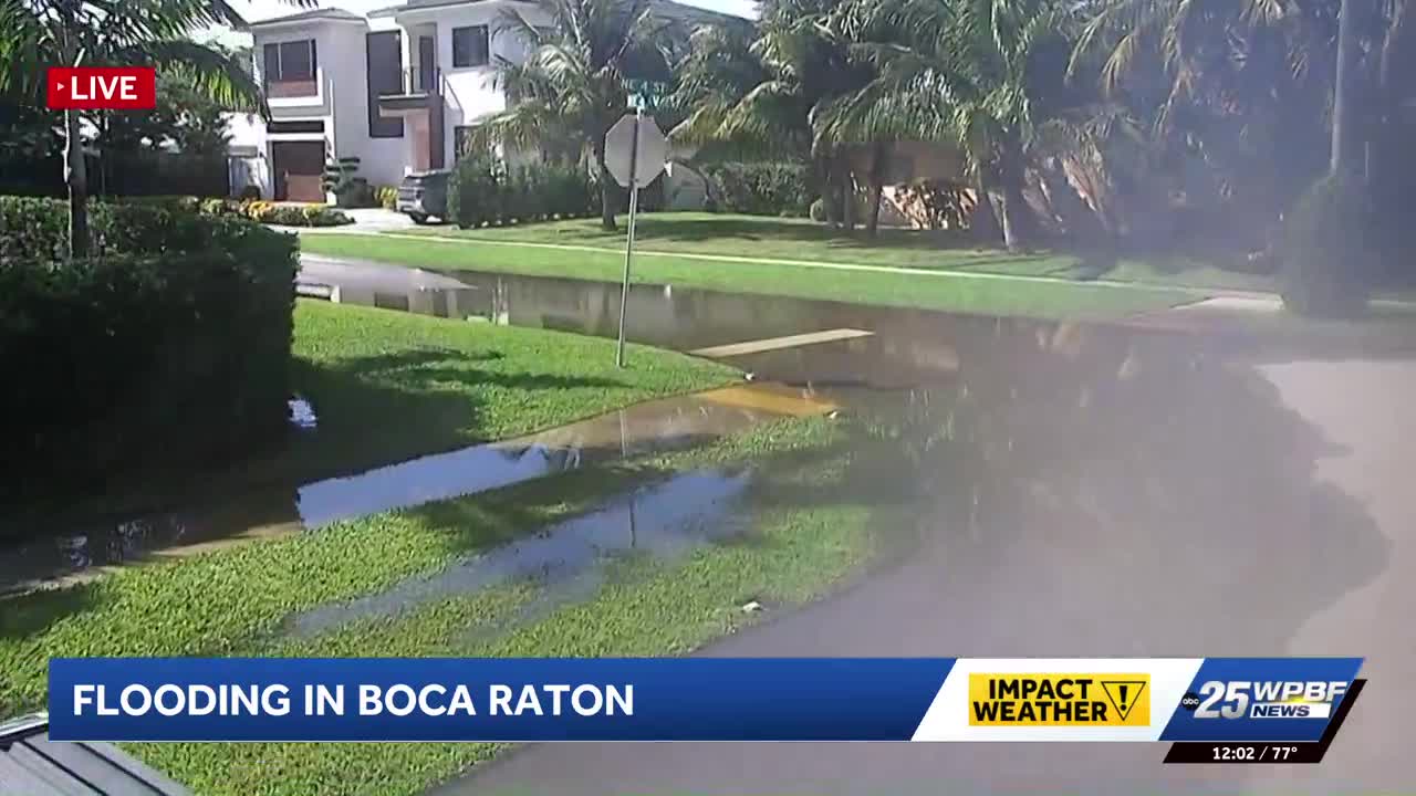 Roads into Rivers: Boca Raton residents describe Sunday night's flooding