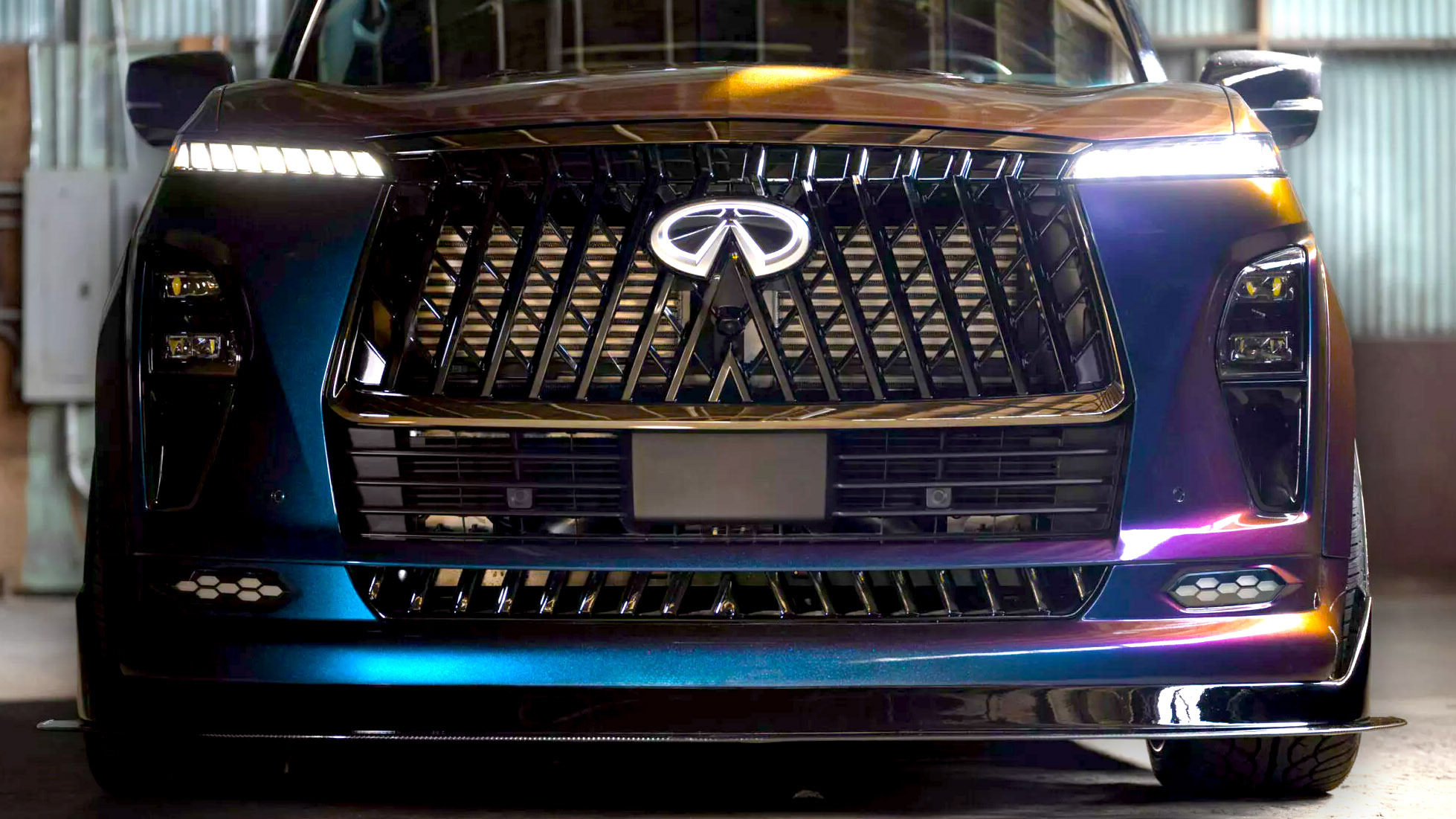 Infiniti Shoved A GT-R Nismo Engine Into A QX80 Just To See What Happens