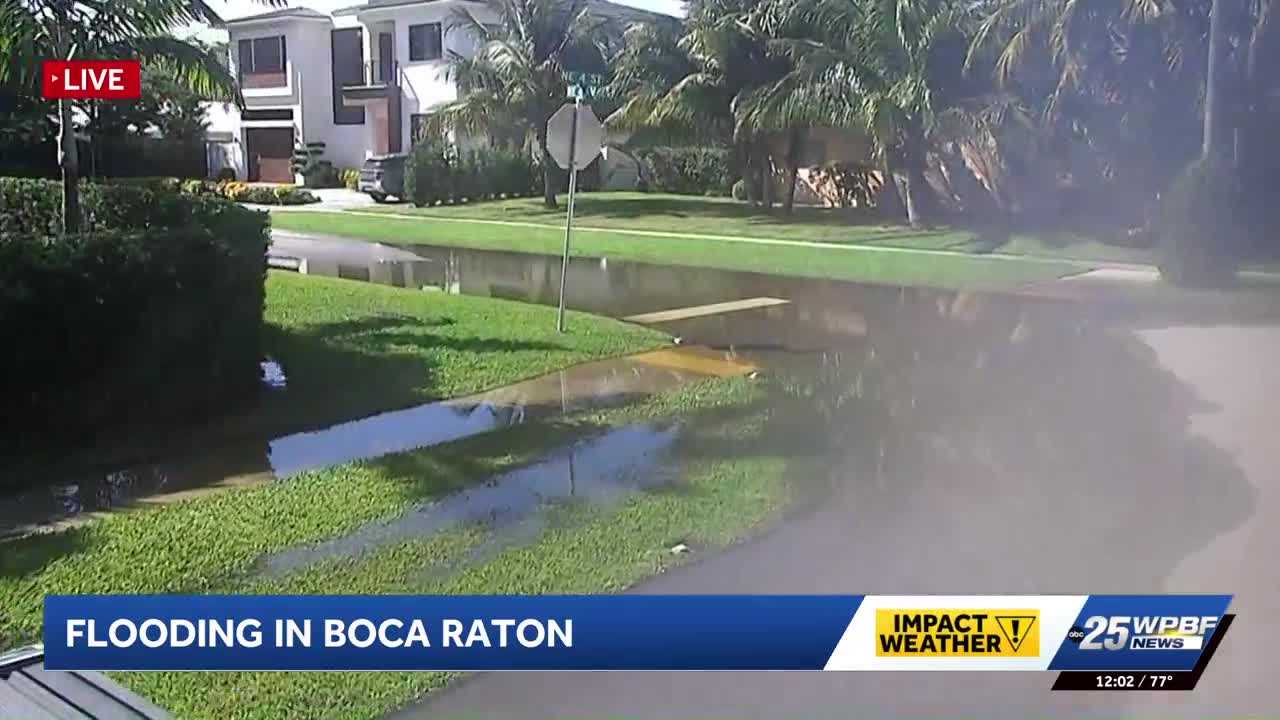 Roads into Rivers: Boca Raton residents describe Sunday night's flooding