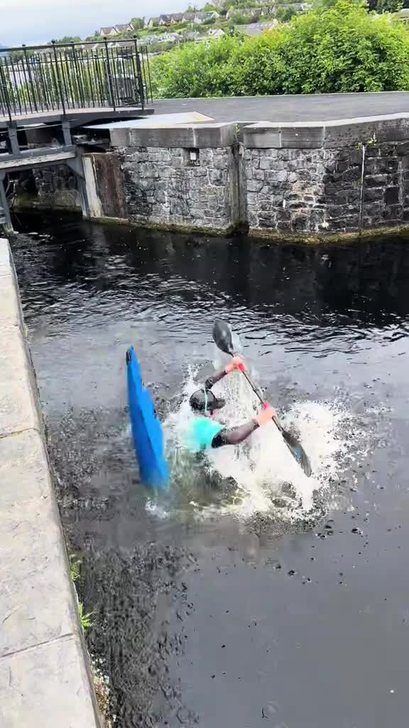 Kayak Drop Gone Wrong: Watch My Unexpected Splashdown!