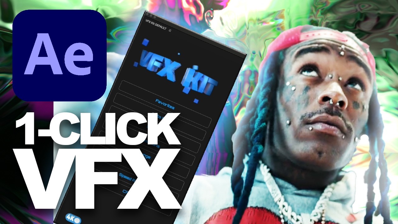 The Most Insane Music Video VFX Plugin – After Effects Tutorial (VFX Kit)