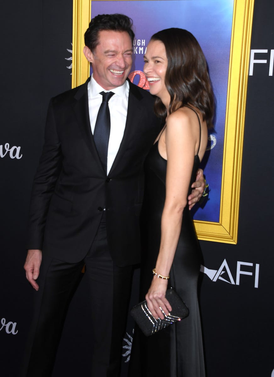 Hugh Jackman and Sutton Foster Are So Smitten as They Make Their Red ...