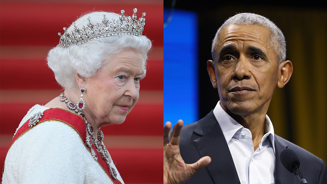 Inside the Tense Moment Between the Queen & Obama Before Her Death ...