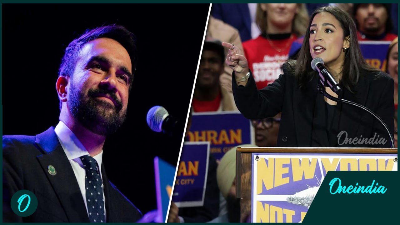 AOC Delivers Fiery Speech for Zohran Mamdani, Turning Up the Heat in ...