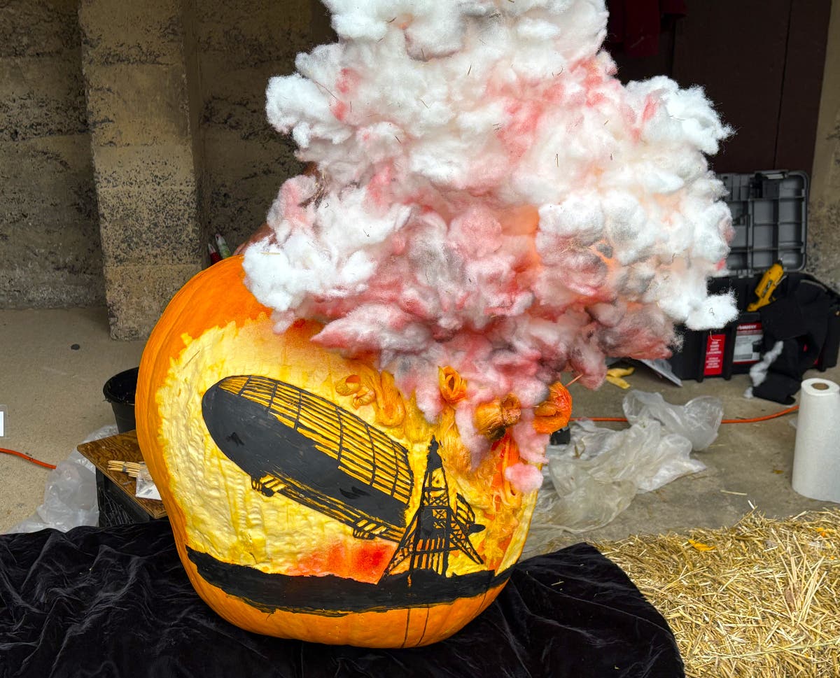 'Hindenburg Disaster' Captures Grand Prize At Pumpkinfest In Doylestown