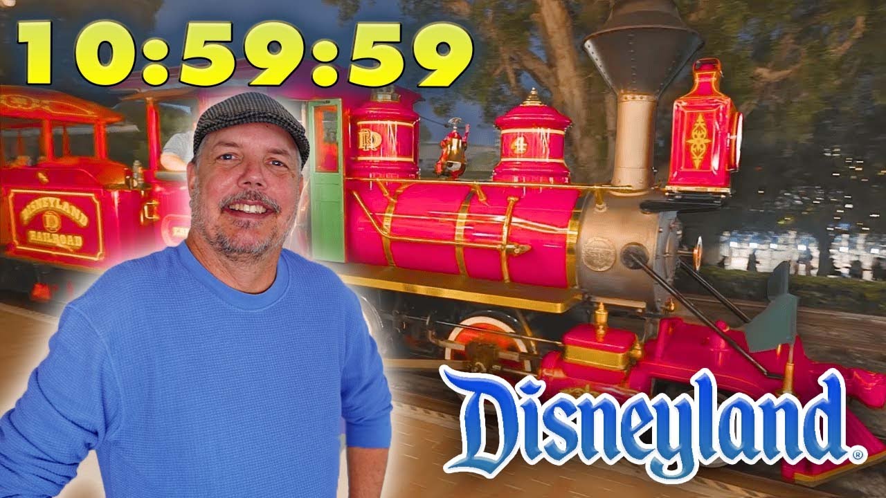 I Made It with Just One Second to Spare! Closing Disneyland in the Last ...