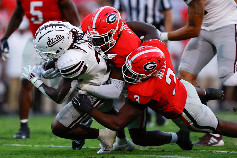 Three Georgia players make 2026 NFL draft top-100 big board