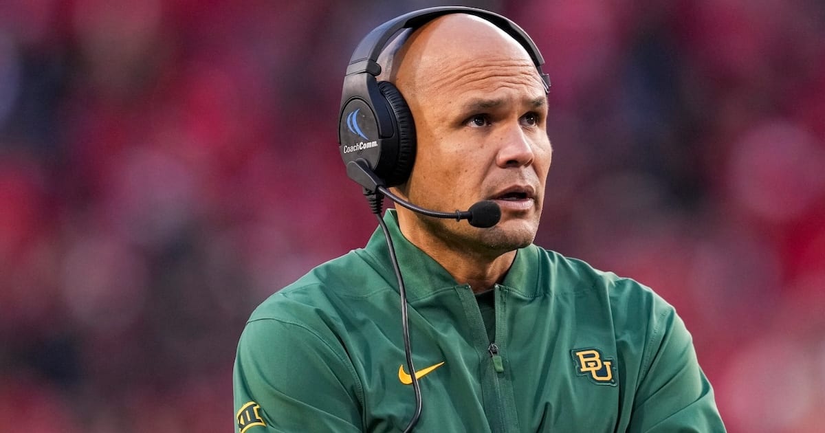 Dave Aranda confirms Baylor OL coach Mason Miller no longer with program