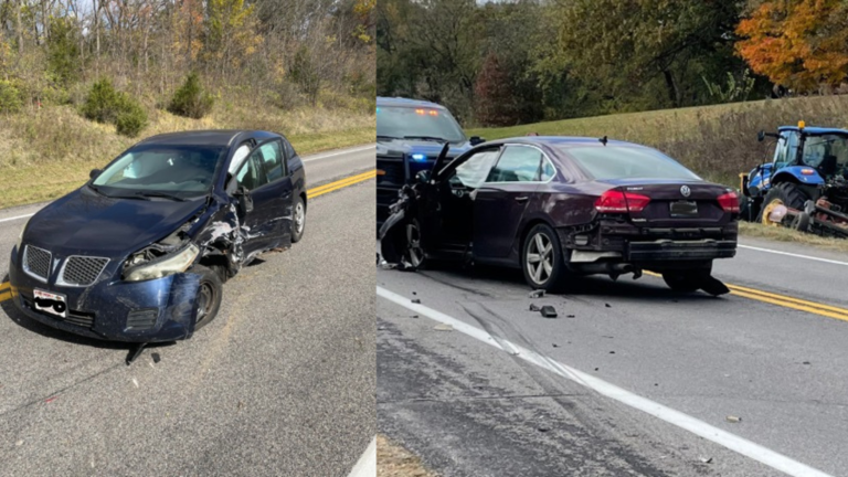 Wisconsin driver cited after head-on crash leaves two people hurt