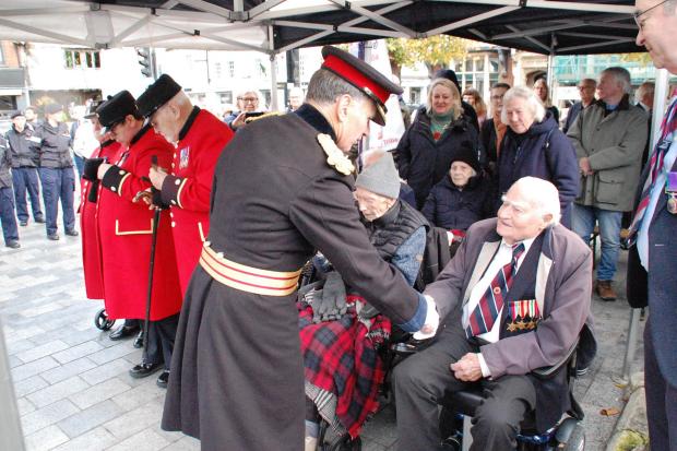 104-year-old veteran helps launch Salisbury and Amesbury Poppy Appeal 2025